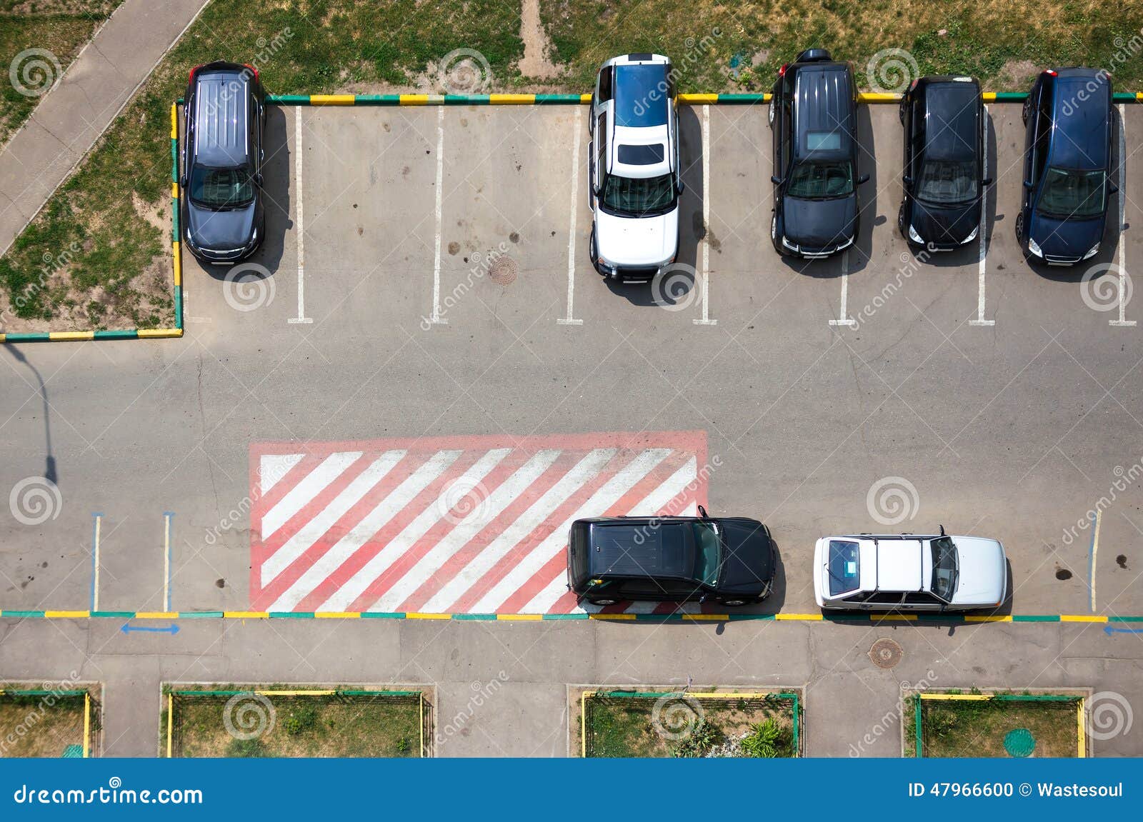 Parking stock photo. Image of parking, view, outside - 47966600