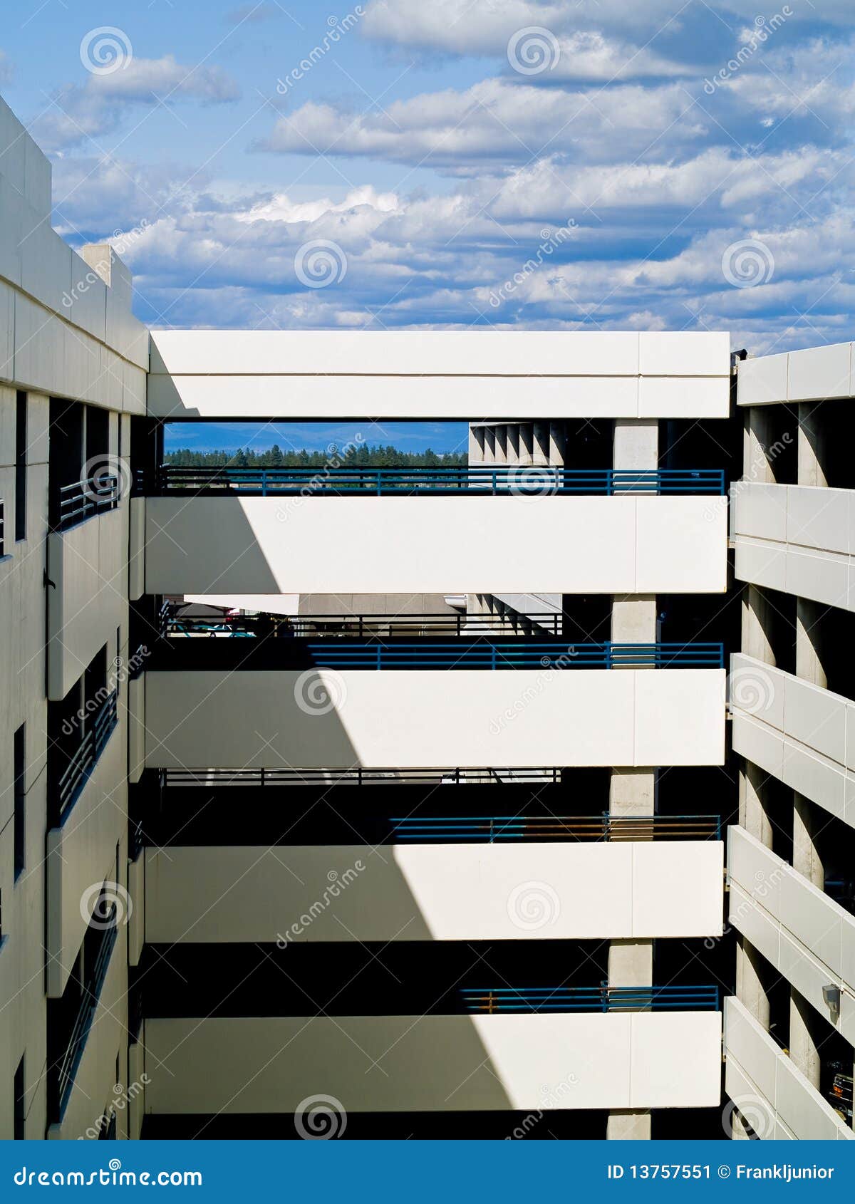 Parking Garage Ramps stock image. Image of angle, city - 13757551