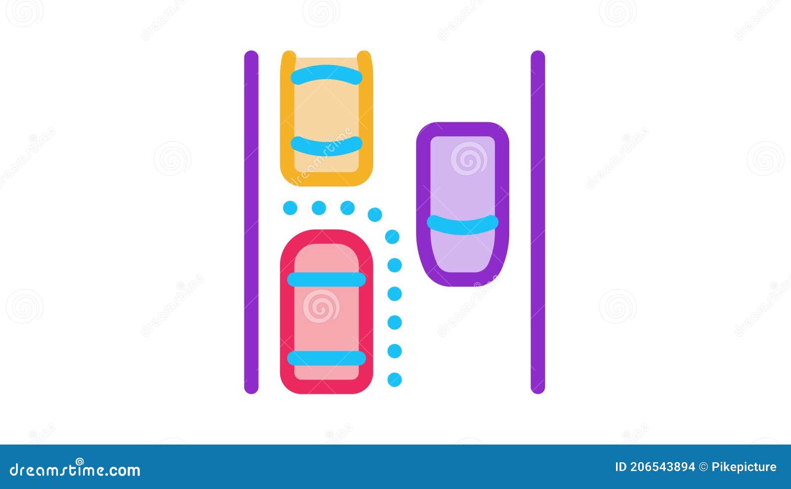 Parking Help System Icon Animation Stock Footage - Video of speed ...