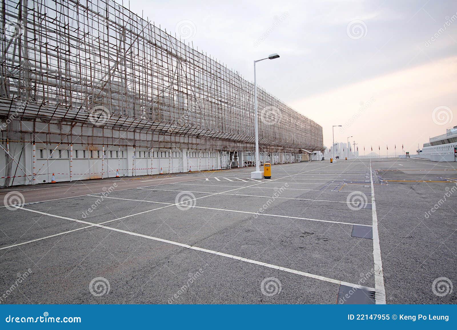 Parking lot stock image. Image of repeat, pattern, blue - 22147955