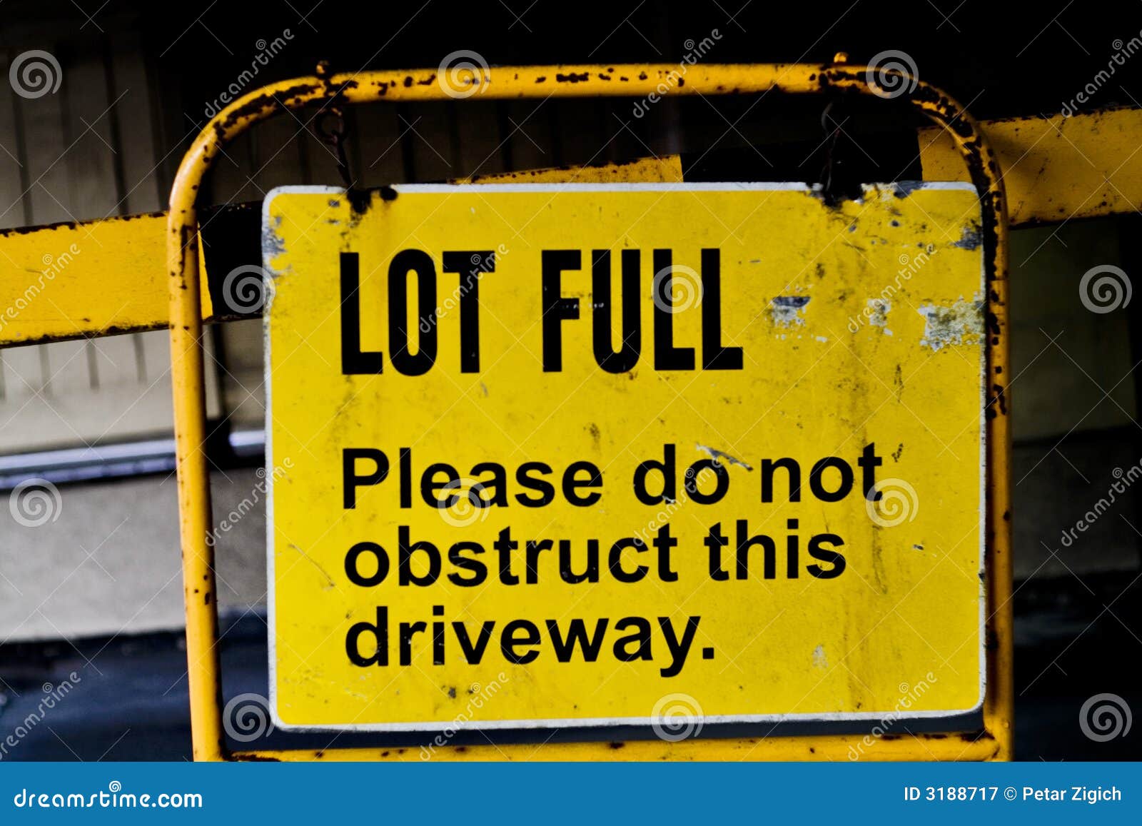 Parking lot stock image. Image of parkinglot, urban, full - 3188717