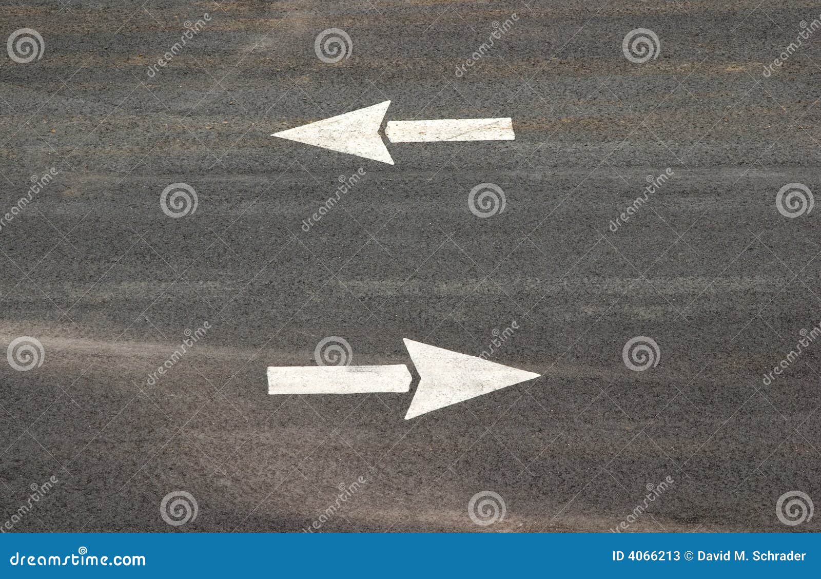 Parking Lot Arrows stock image. Image of head, freeway - 4066213