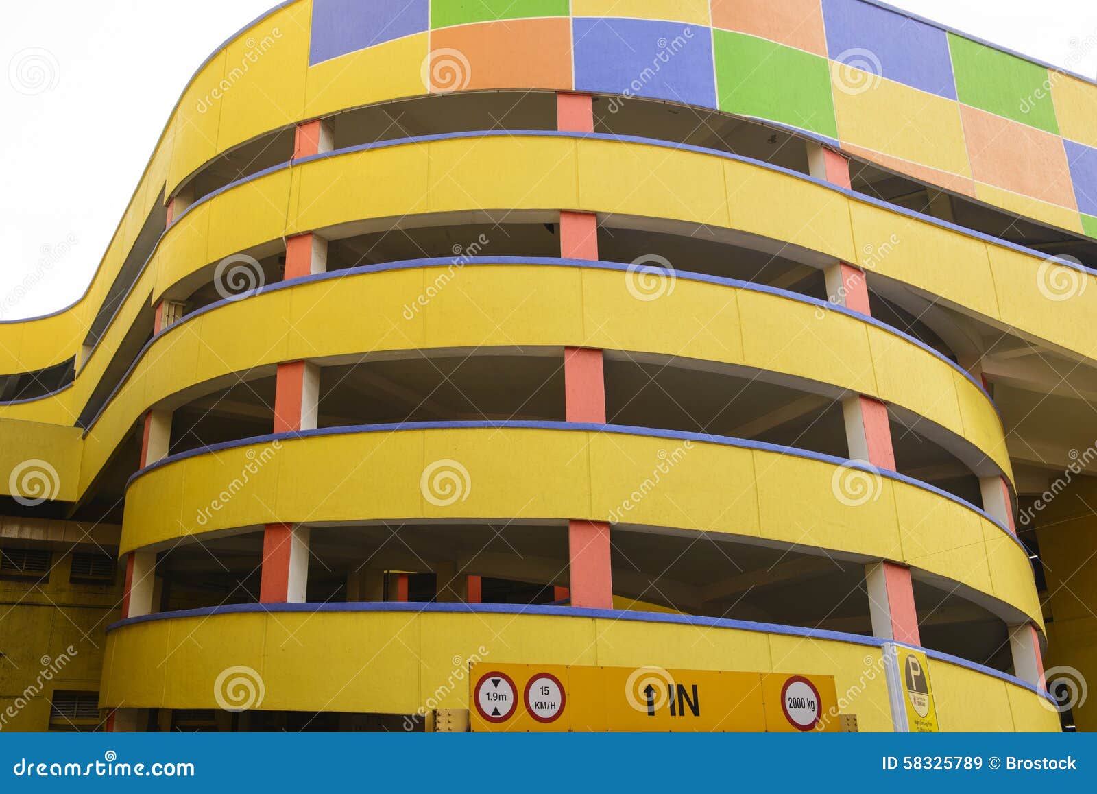 Spiral Parking Deck Design