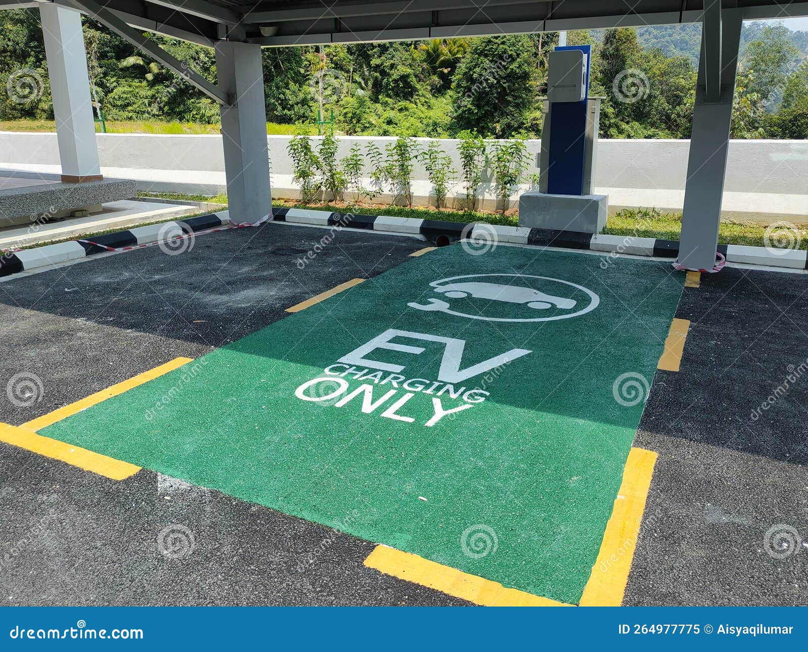 Parking Lots and Charging Points for Electric Vehicles. Stock Image ... Parking Lots and Charging Points for Electric Vehicles. Stock Image ...