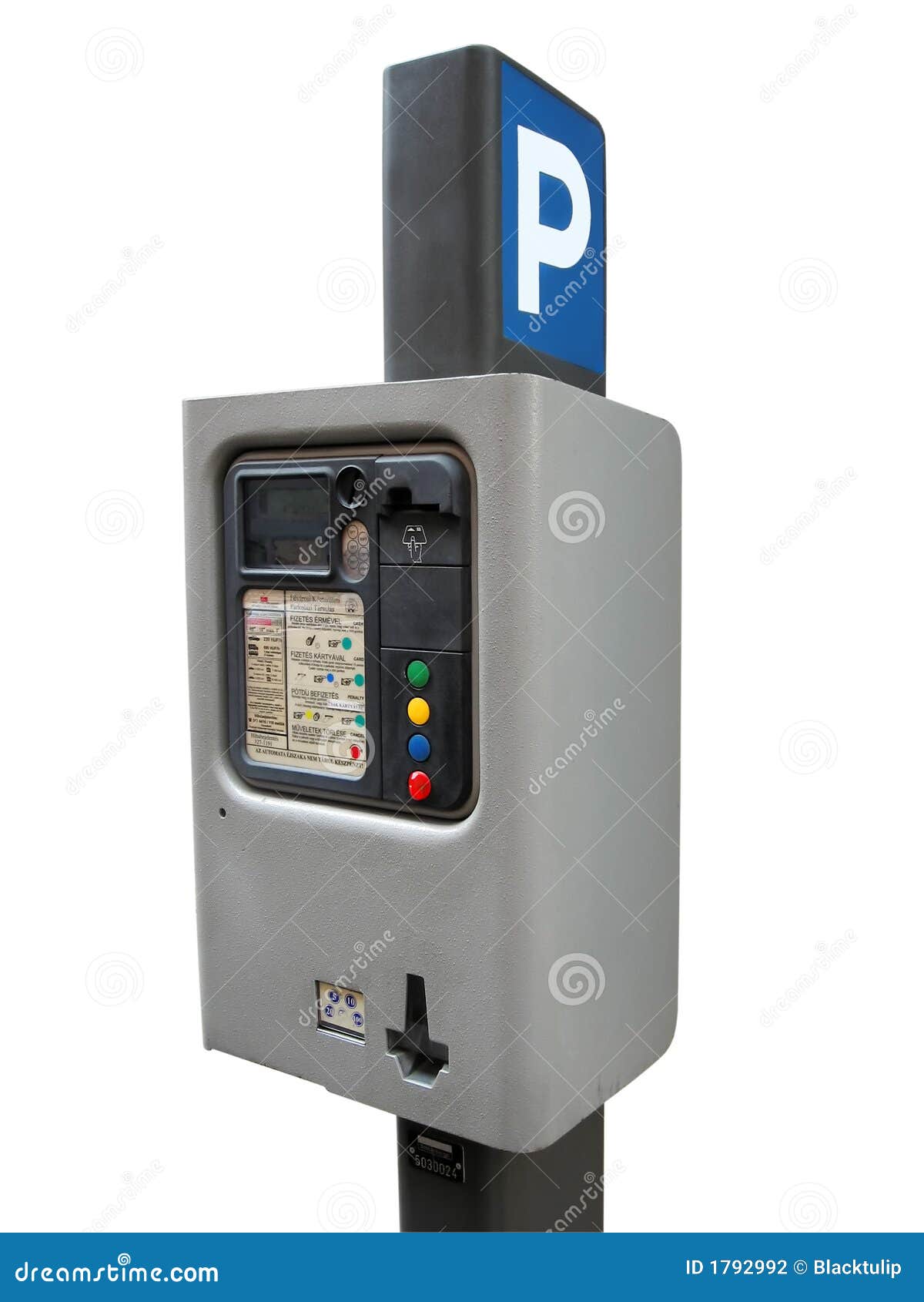 Parking meter stock photo. Image of street, sign, limit - 1792992