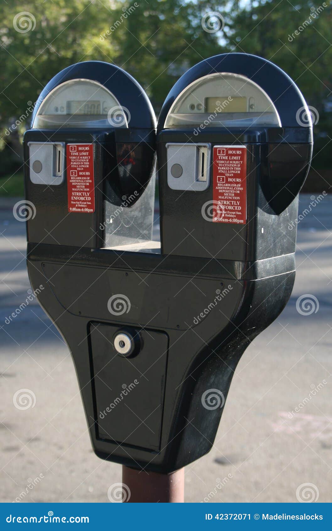 Parking meter stock image. Image of meter, street, traffic - 42372071