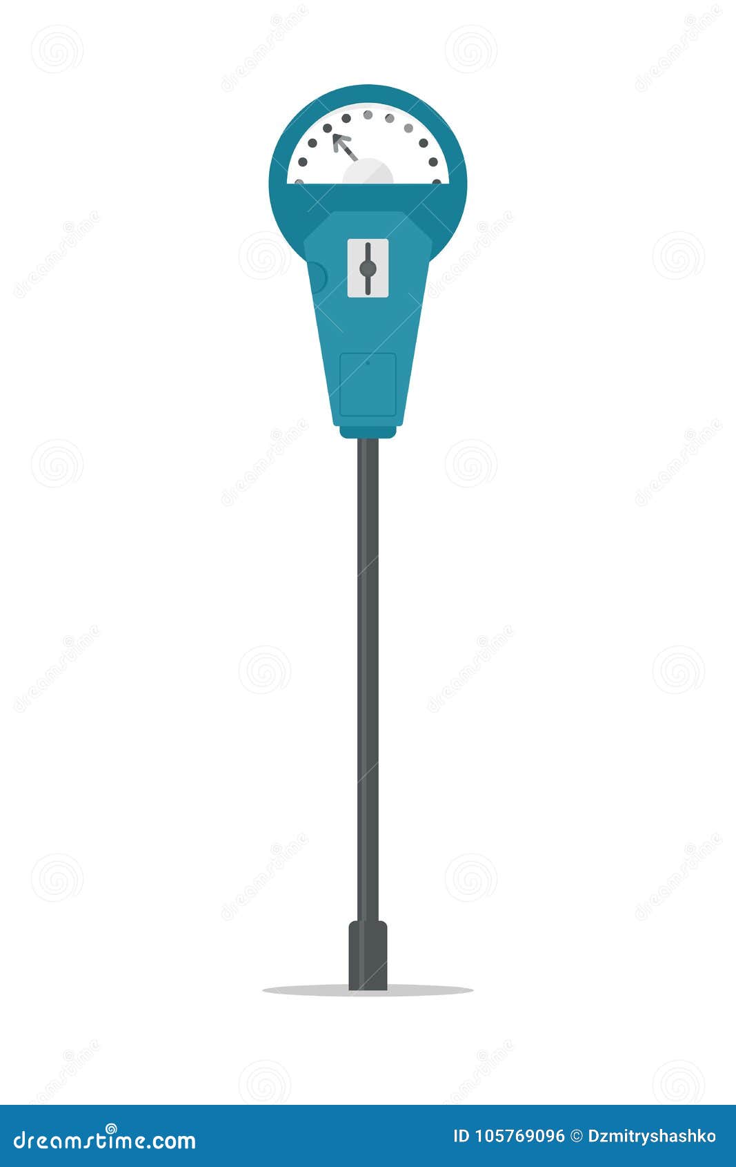 Parking Meter Cartoon Vector | CartoonDealer.com #90700187