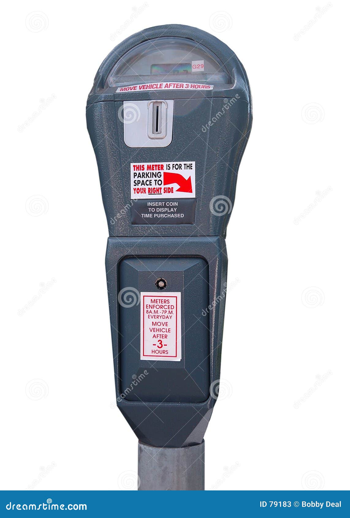 Parking Meter Isolated stock image. Image of isolated, meter - 79183