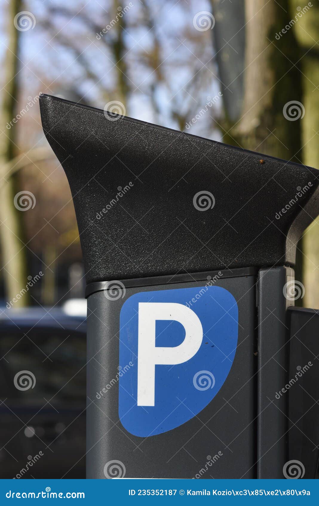 .Parking Meter, Machine for Paying for Parking in Cities Stock Image ...
