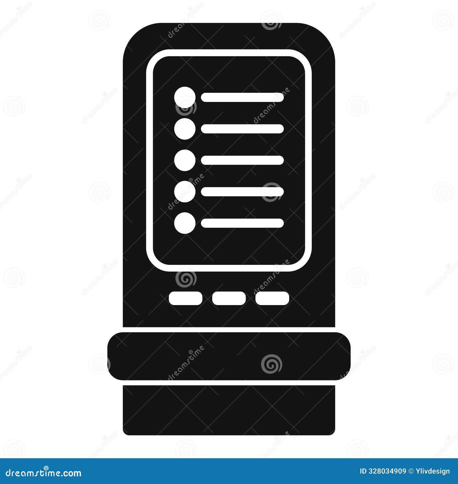Parking Meter Showing Payment Options And Display Screen Cartoon Vector ...