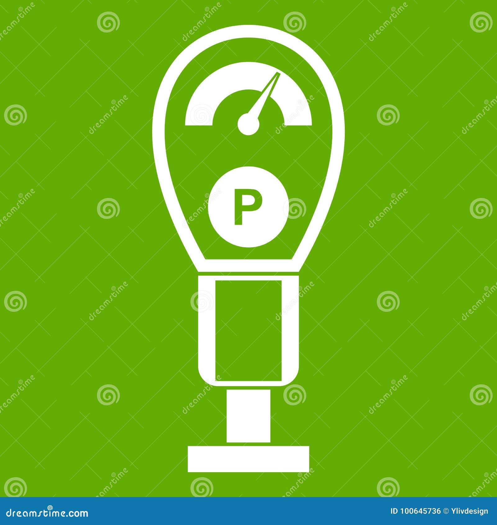 Parking Meters Sign Cartoon Vector | CartoonDealer.com #5432355