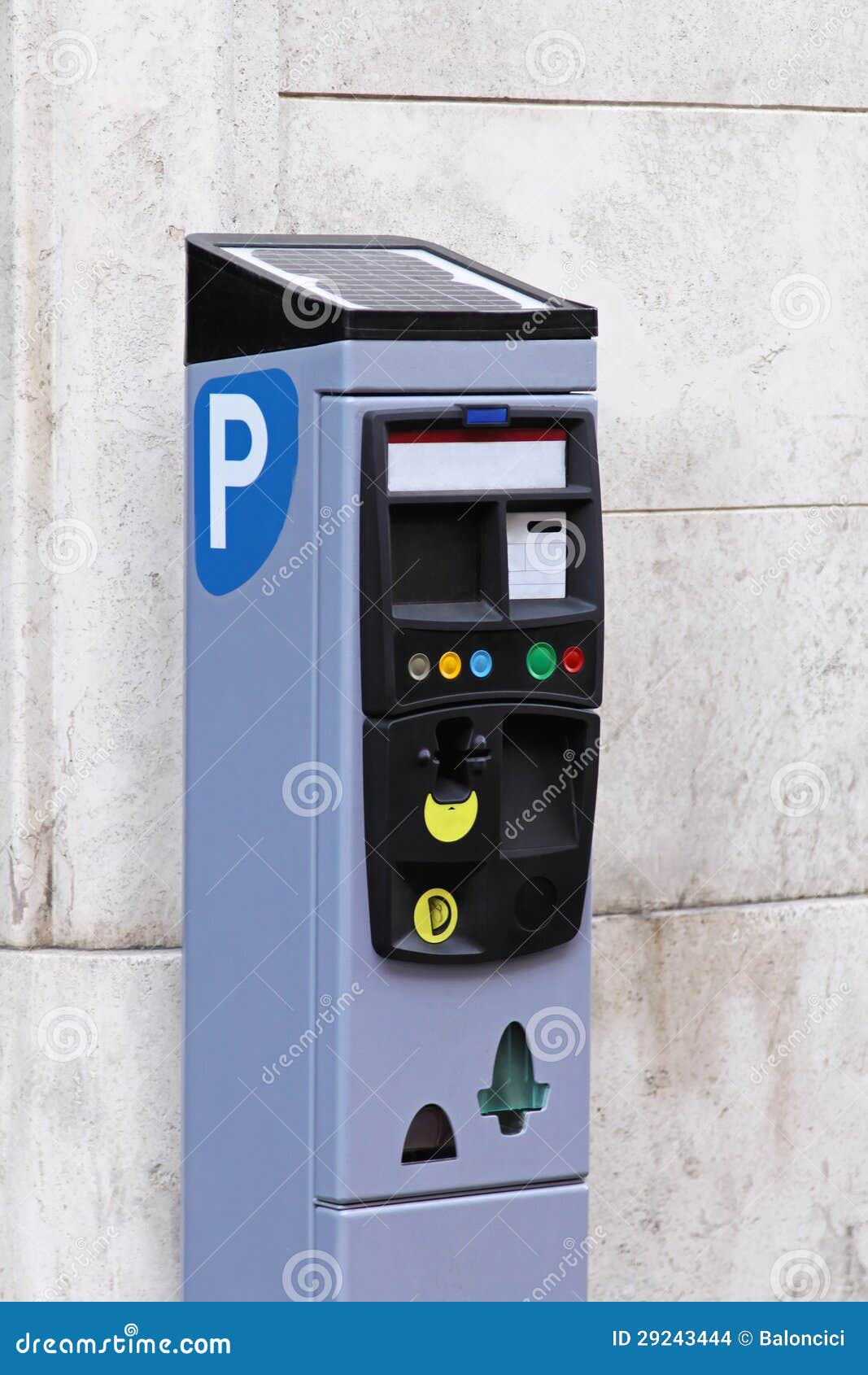 Parking pay station stock photo. Image of station, change - 29243444
