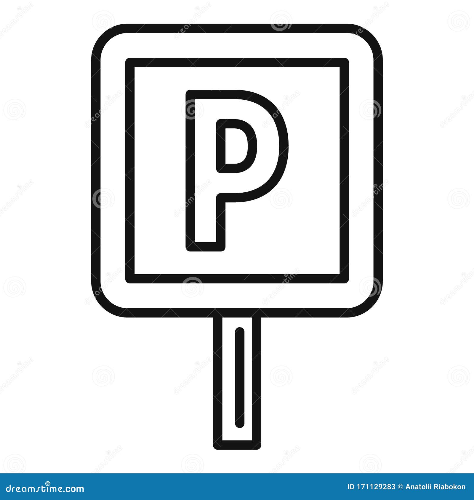 Car Parking Lot With Road Markings And Numbering Parking Spaces. Empty ... Car Parking Lot With Road Markings And Numbering Parking Spaces. Empty ...
