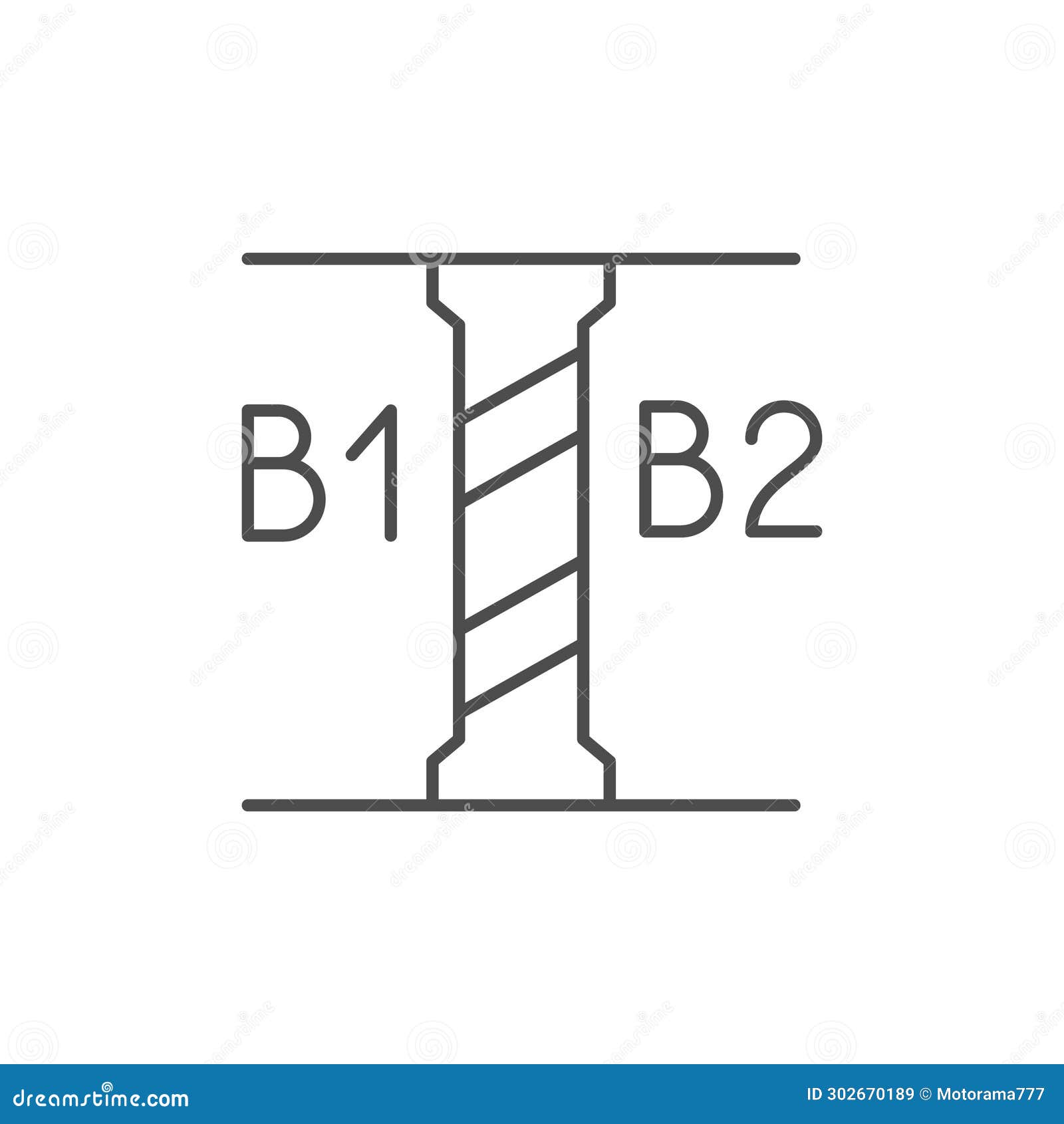 Parking Section Line Outline Icon Stock Vector - Illustration of park ...