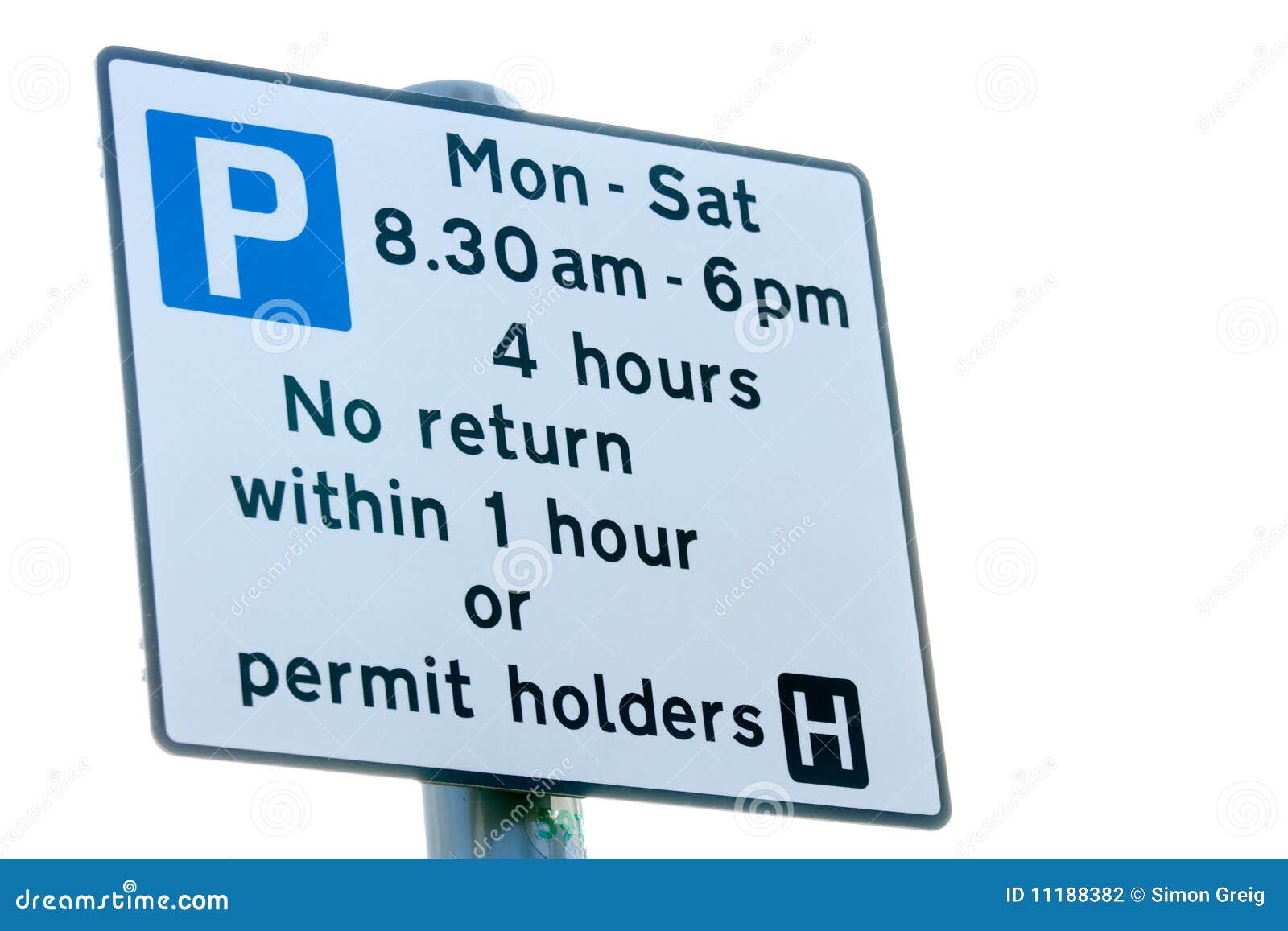 No Parking Sign. Regulatory Sign. Circle Red And Black No Parking Sign ...