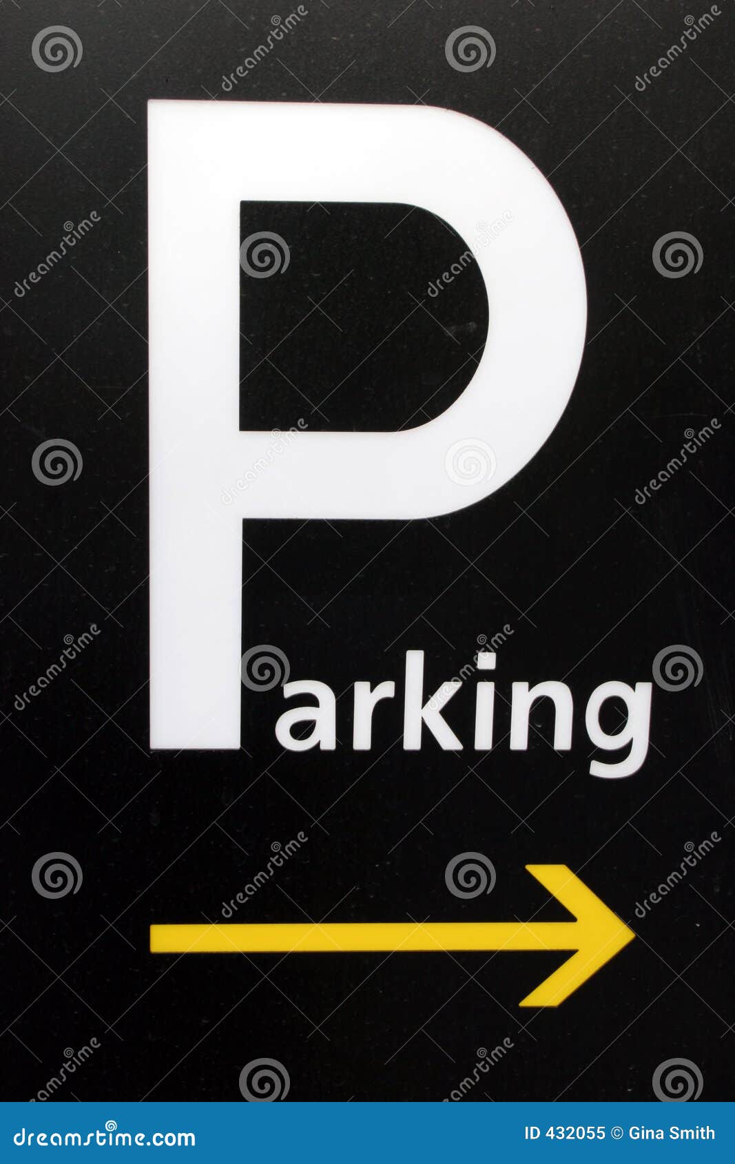 Parking sign stock image. Image of drive, traffic, instruct - 432055