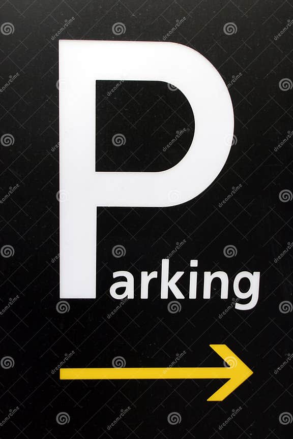 Parking sign stock image. Image of drive, traffic, instruct - 432055