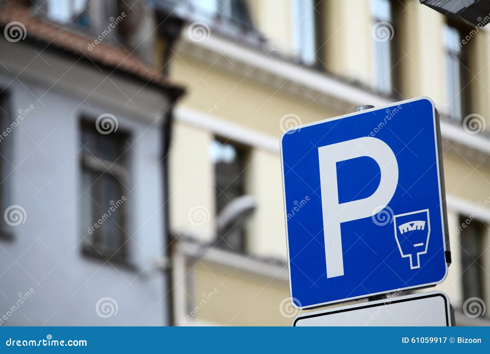 Parking sign stock image. Image of traffic, city, parking - 61059917