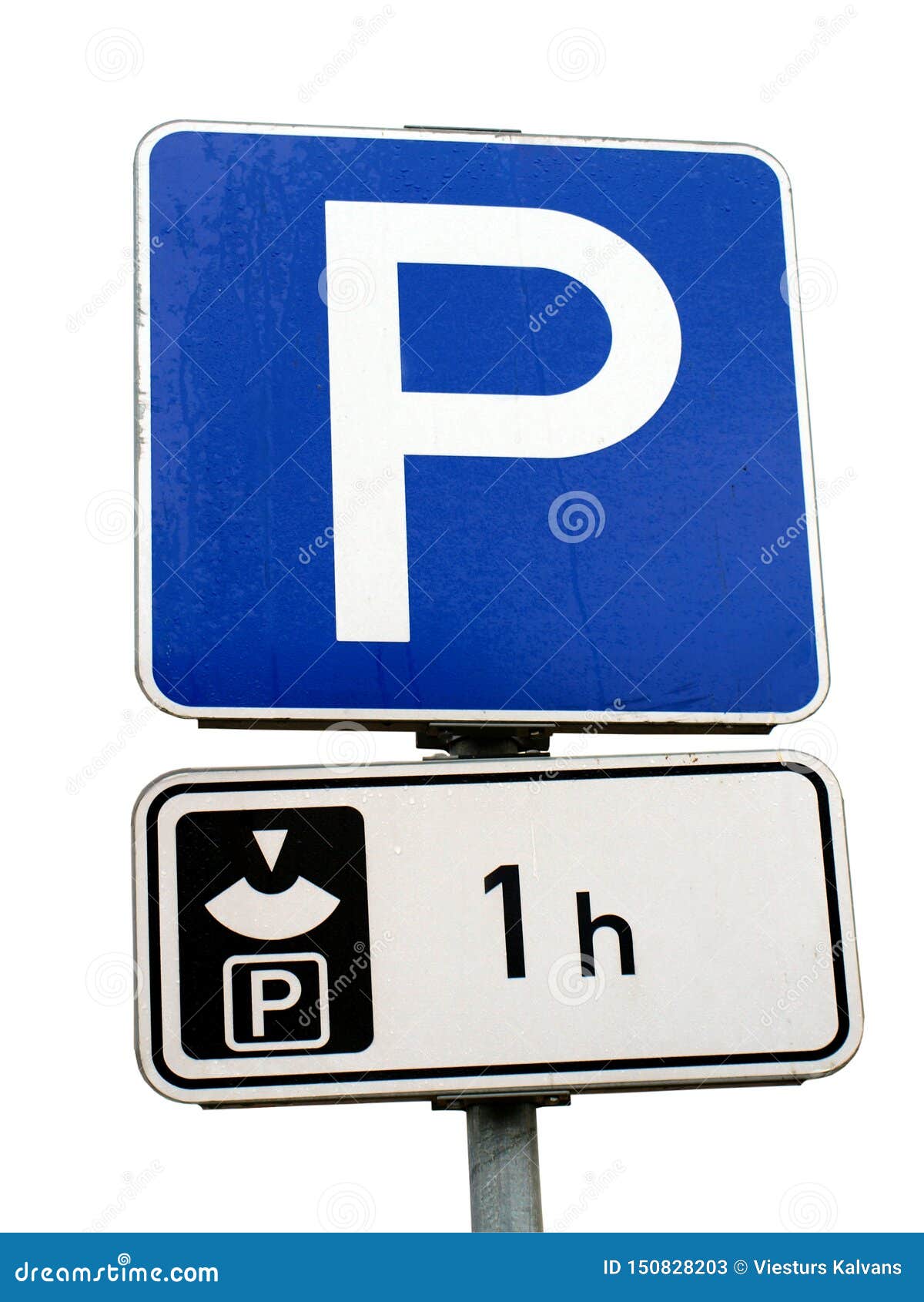 Parking sign stock image. Image of limit, parking, white - 150828203