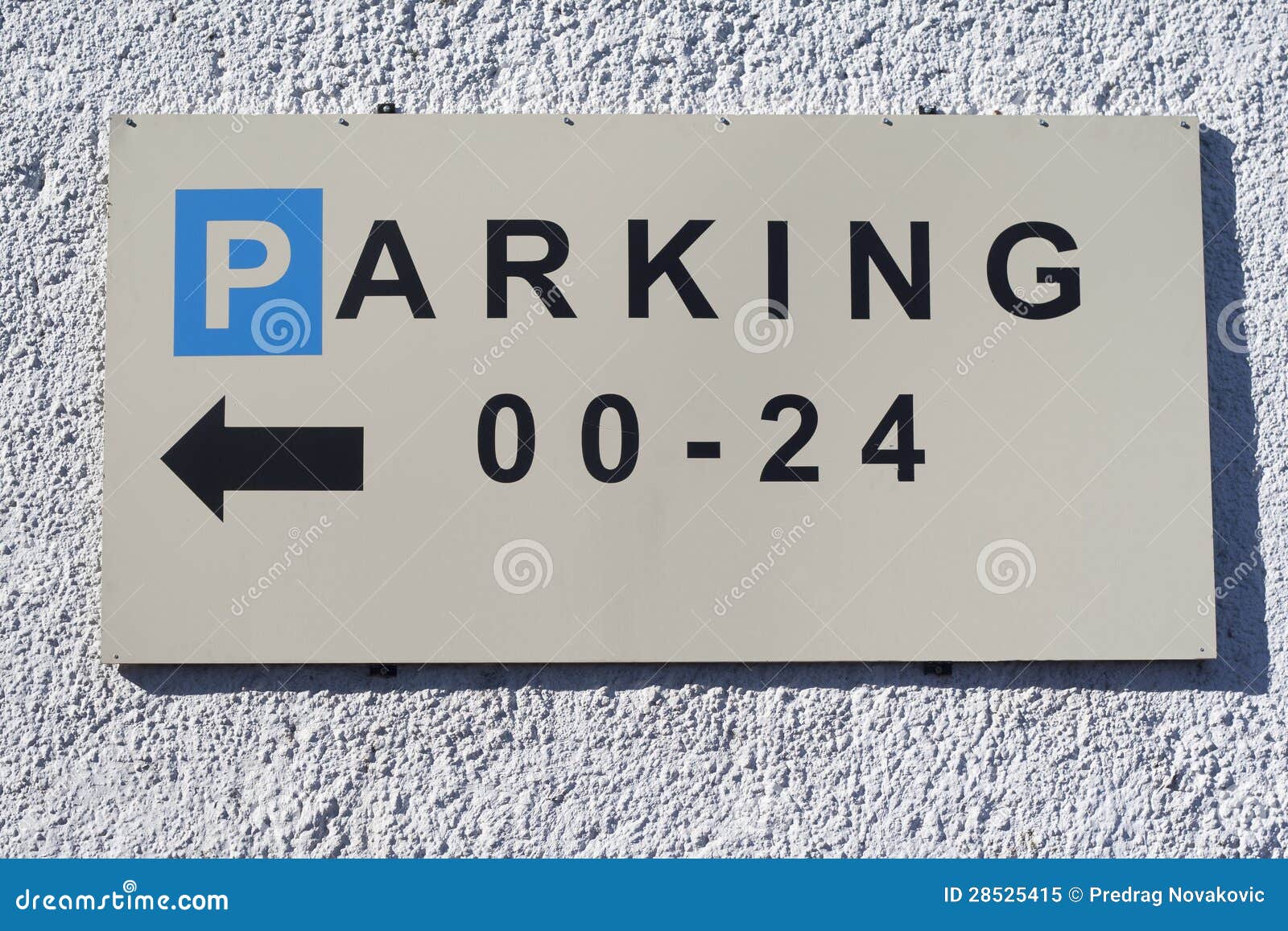Parking signal stock image. Image of advice, object, shape - 28525415