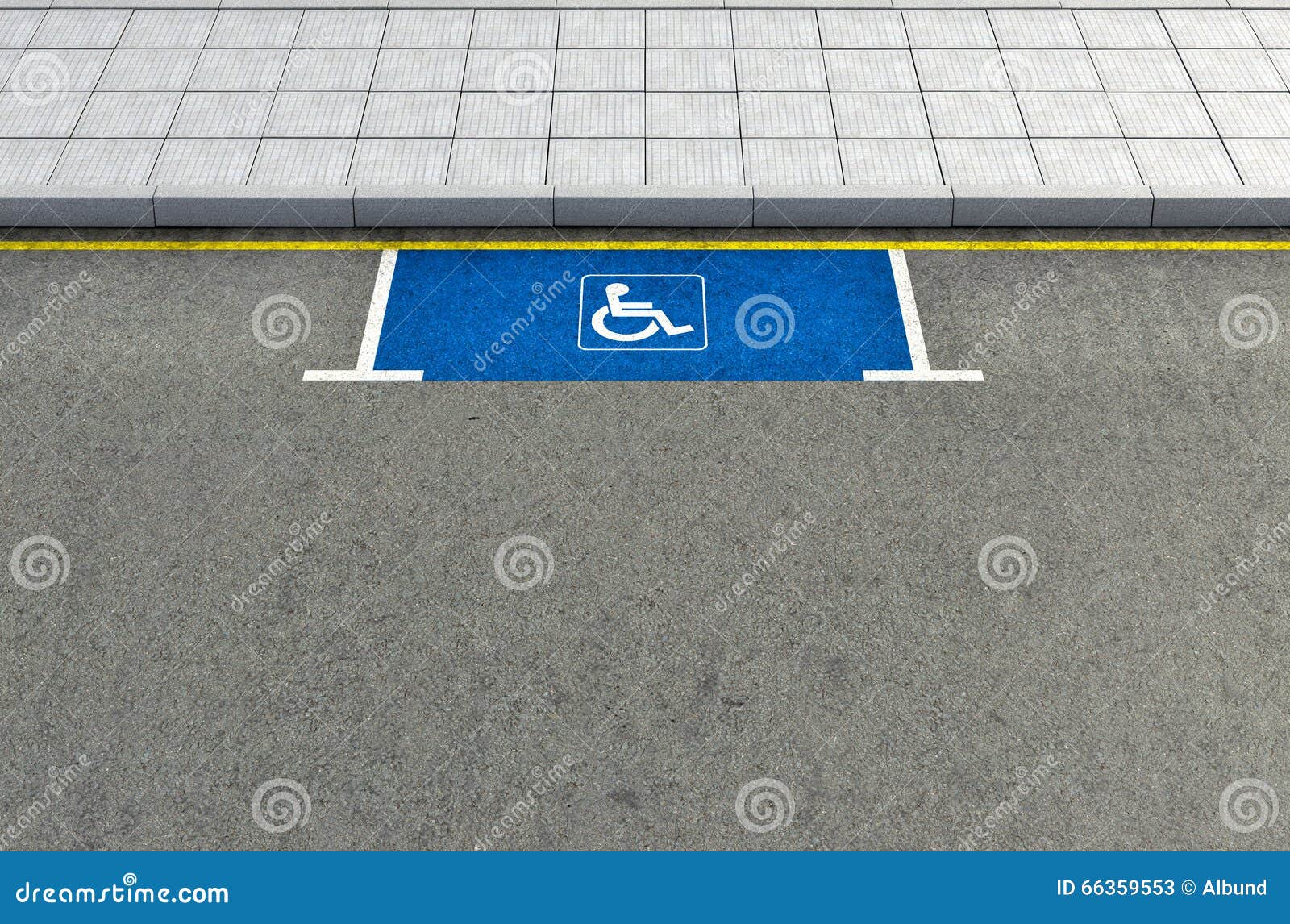 Parking Space Paraplegic stock image. Image of sidewalk - 66359553
