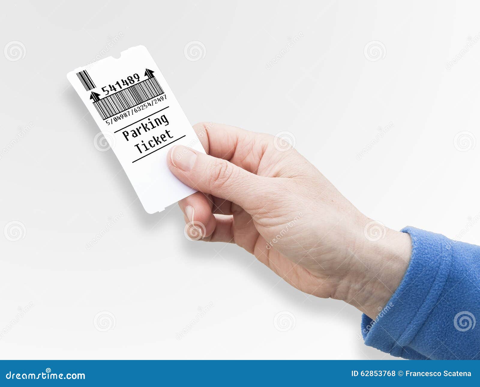 Parking Garage Ticket Art