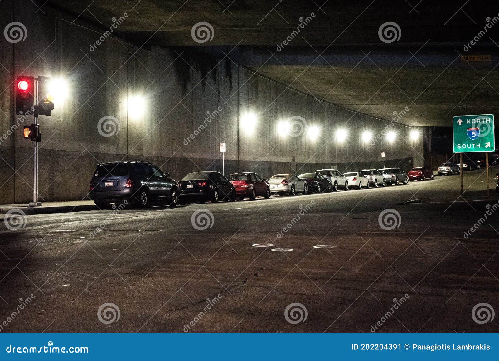 Parking under the bridge editorial photo. Image of dieg - 202204391
