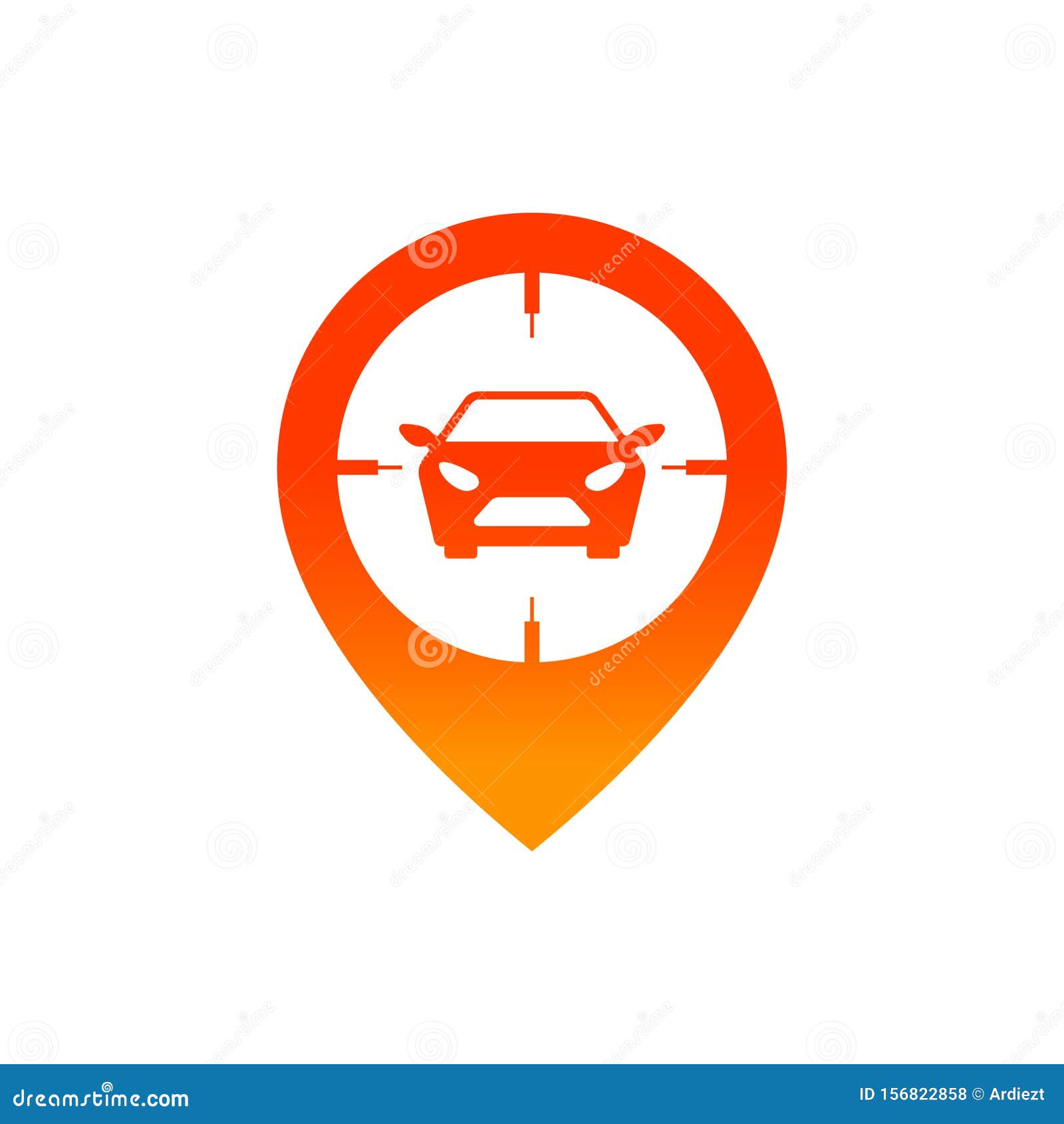 Parking Simple Flat Vector Logo. Stock Vector - Illustration of taxi ...