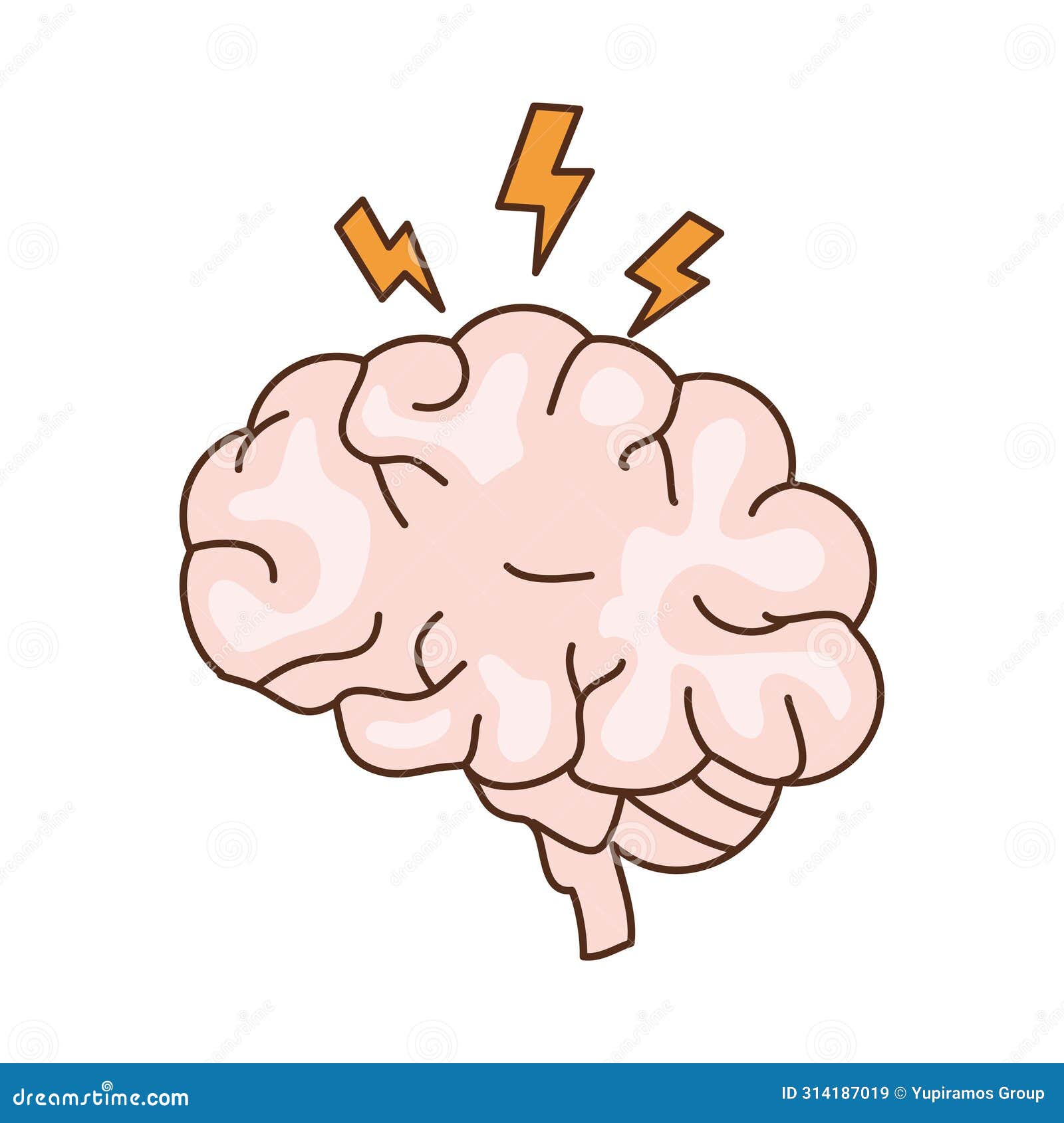 Disturbed Mind Clip Art Stock Photo | CartoonDealer.com #250379790