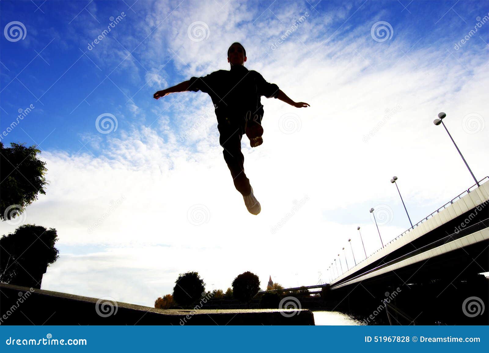 Parkour Jump Day Darkness Best Stock Photo - Image of jump, parkour ...