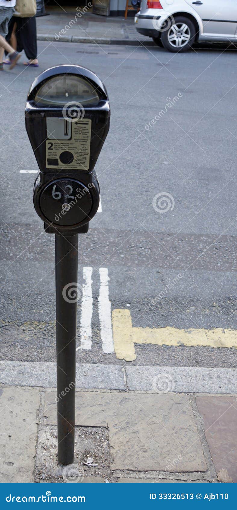 Parkuhr redaktionelles stockfoto. Bild von münze, schwarzes - 33326513