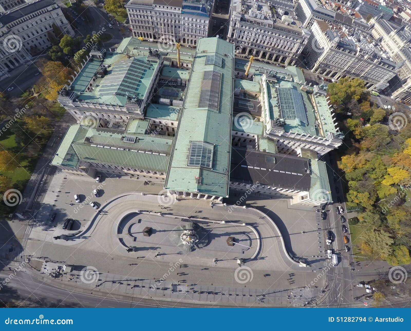 Parlamento Austriaco a Vienna Fotografia Stock - Immagine di chiesa ...