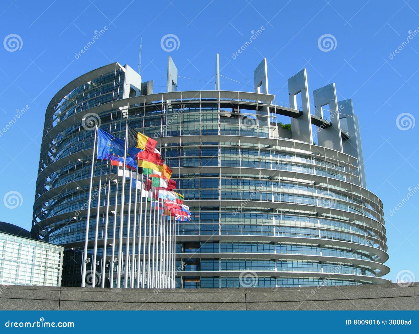 Parlamento Europeu Em Strasbourg Foto de Stock - Imagem de arquitetura ...