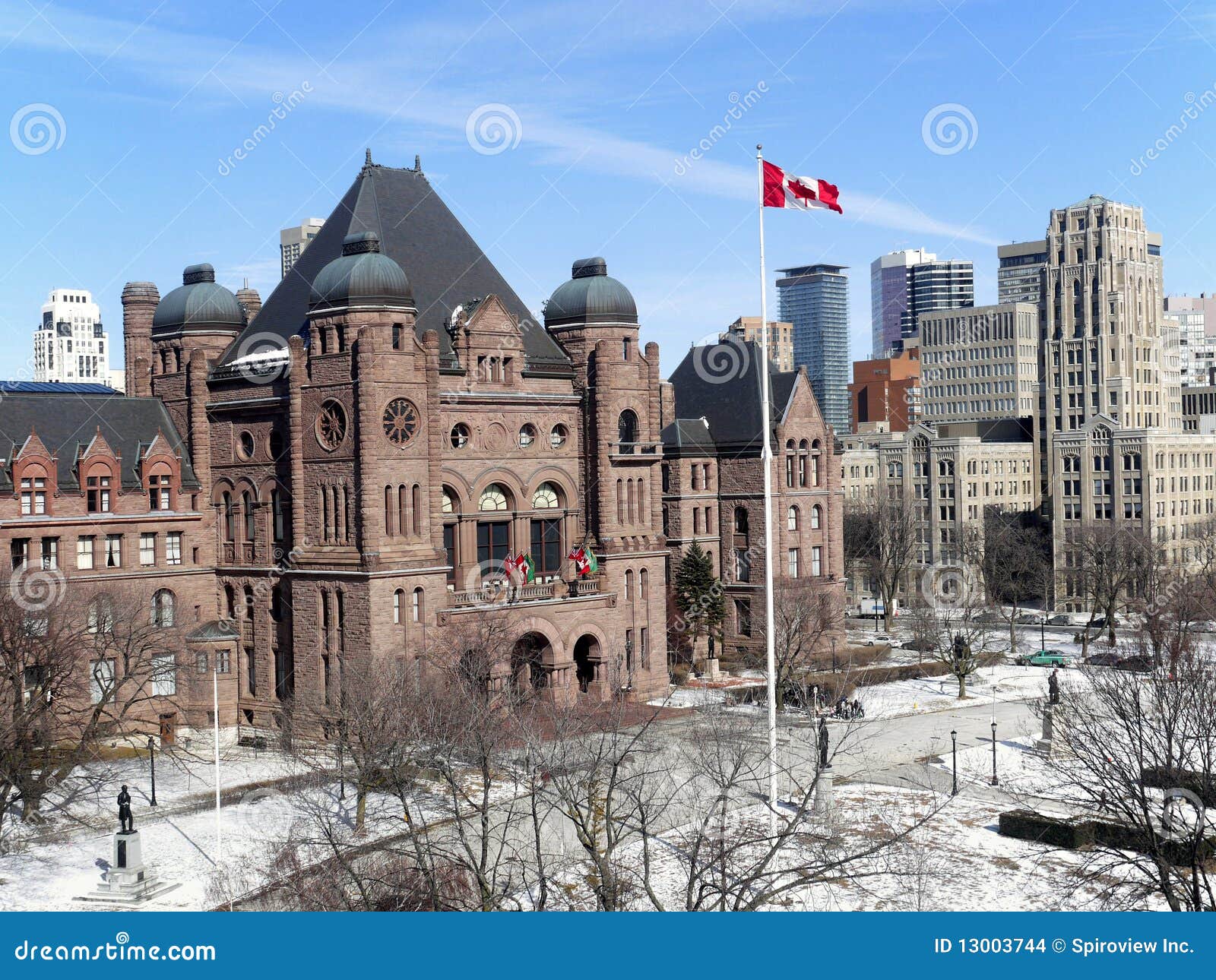 Parlementsgebouw stock foto. Image of sneeuw, winter - 13003744