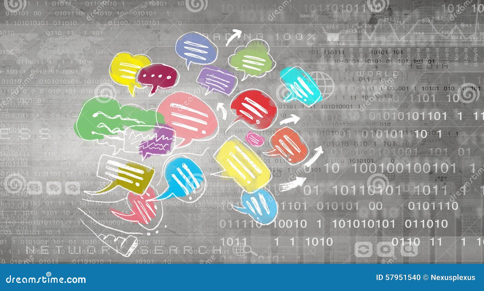 Parler fort illustration stock. Illustration of urgence - 57951540