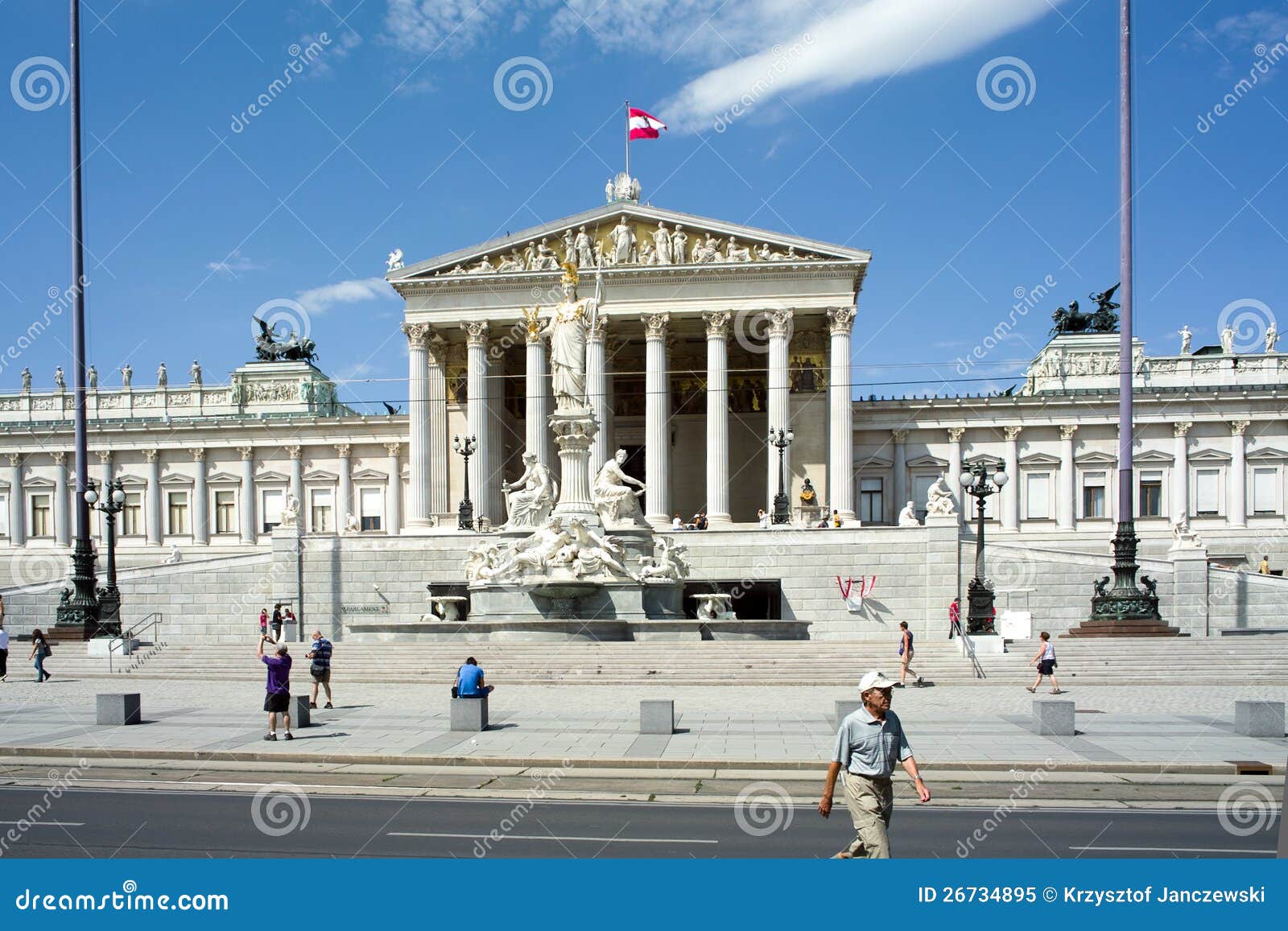 Parliament in Austria editorial image. Image of classic - 26734895