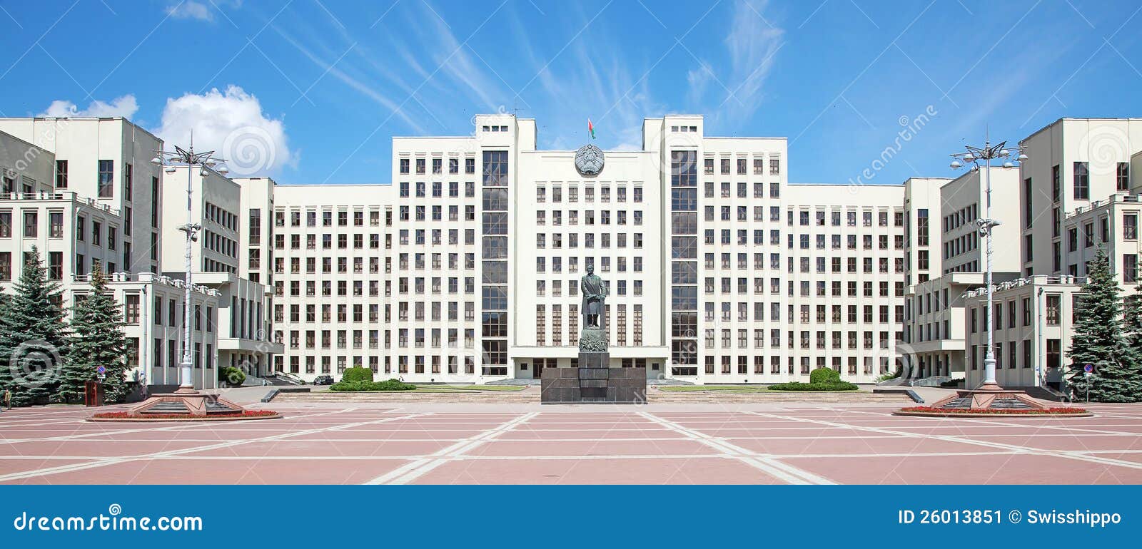 Parliament Building in Minsk. Belarus Stock Image - Image of cityscape ...