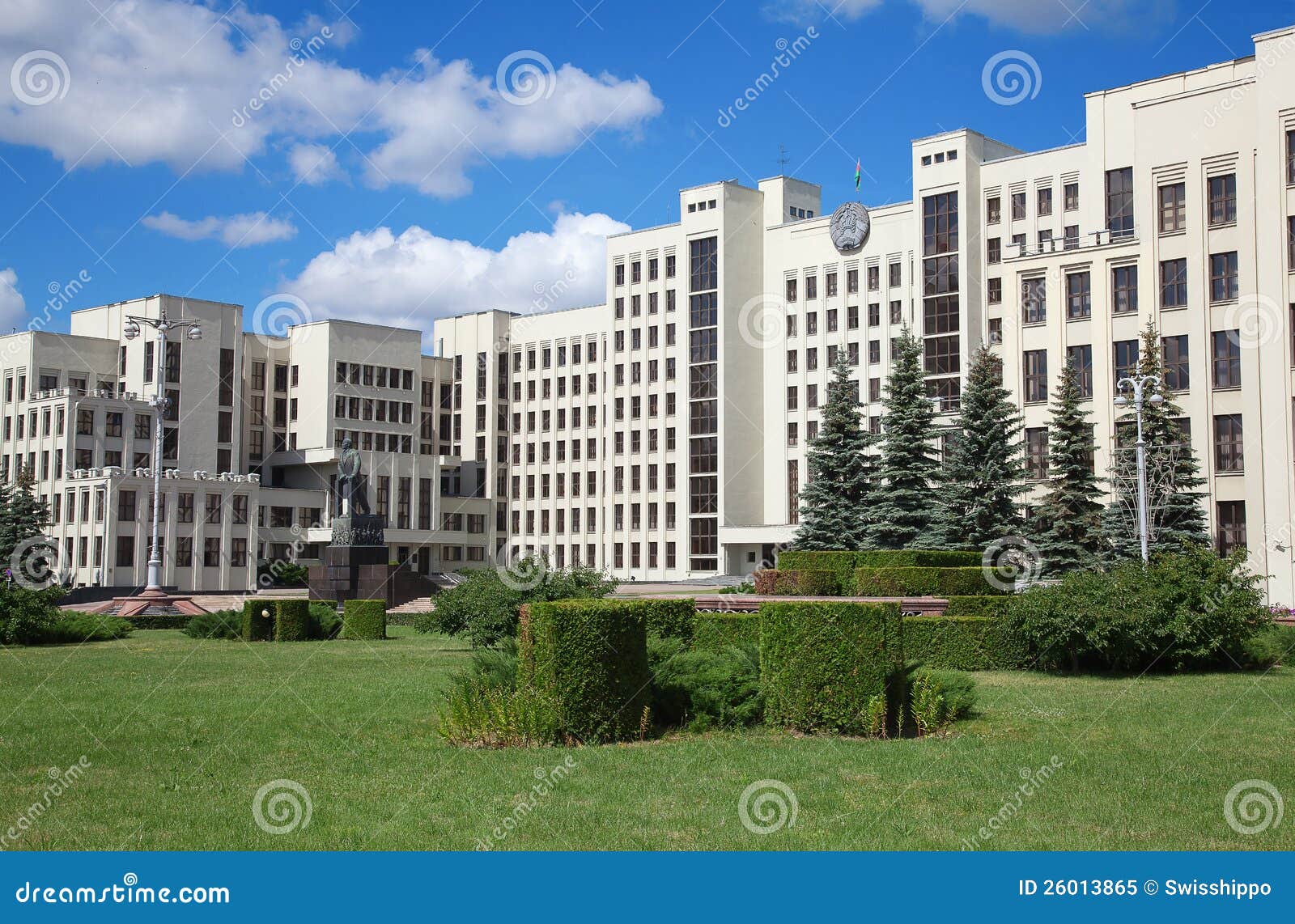 Parliament Building in Minsk. Belarus Stock Image - Image of minsk ...