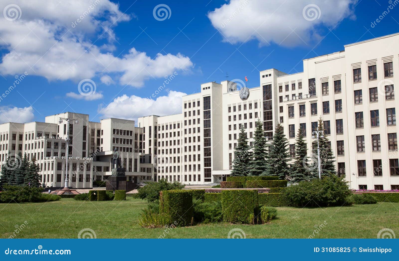 Parliament Building in Minsk. Belarus Stock Image - Image of ...