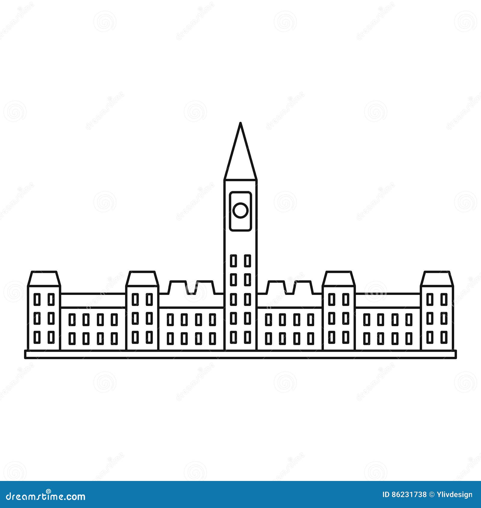 Outline Parliament Stock Illustrations – 1,374 Outline Parliament Stock ...