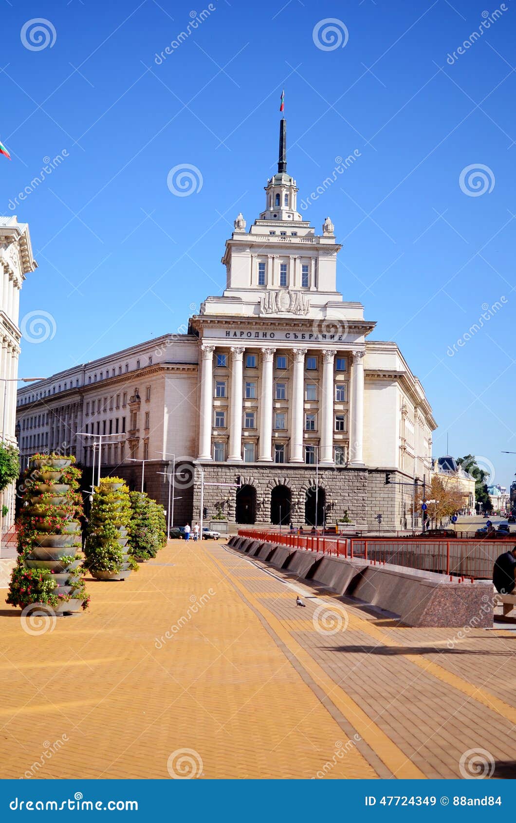 Parliament Building in Sofia ,Bulgaria Editorial Stock Image - Image of ...