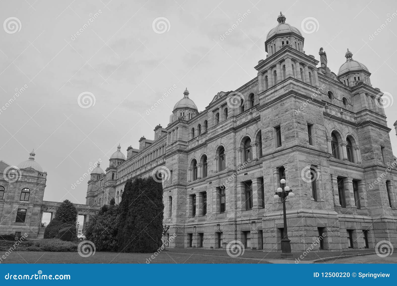 The Parliament Building in Victoria Stock Photo - Image of construction ...