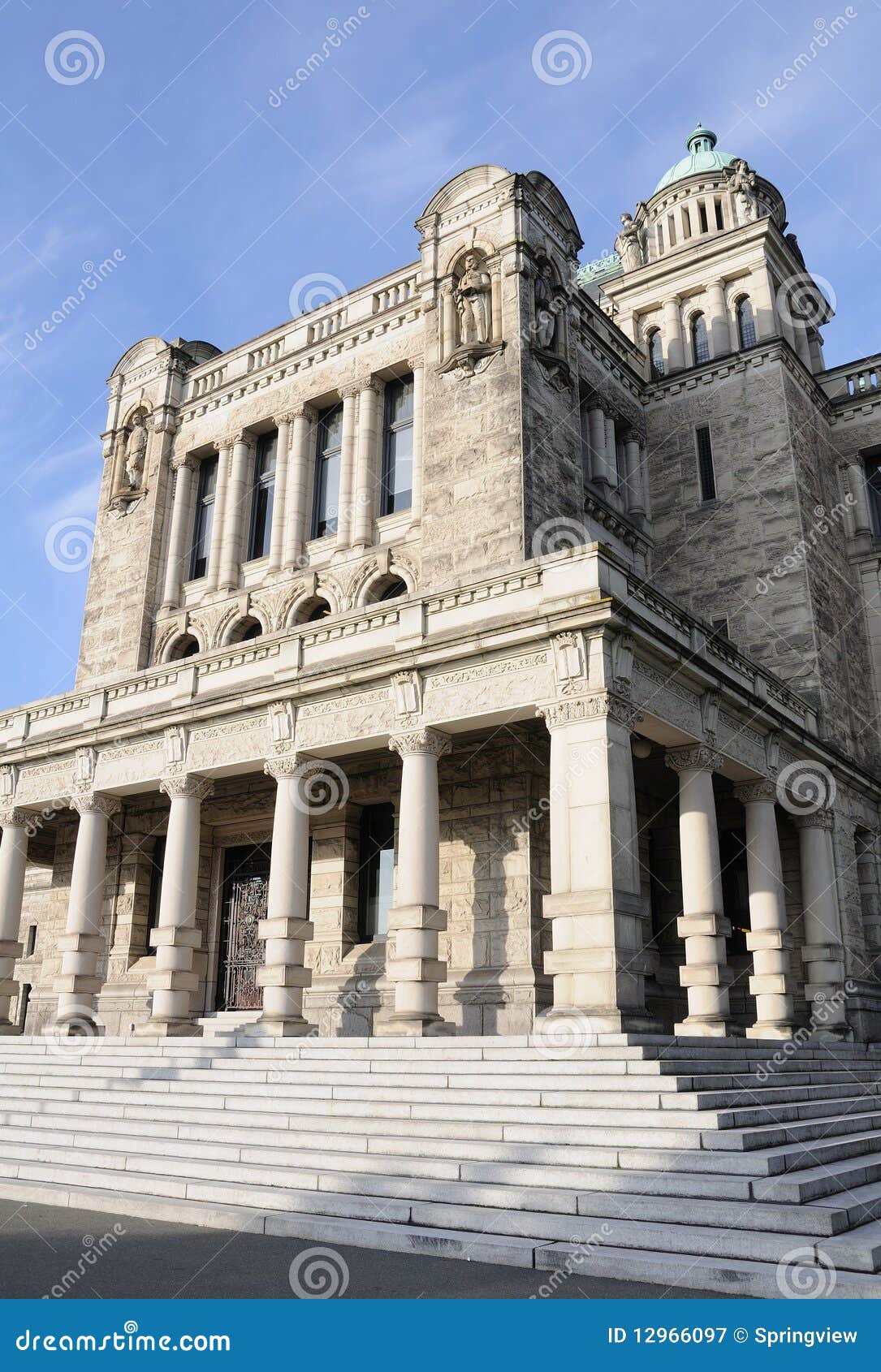 The Parliament Building in Victoria Stock Image - Image of legislative ...