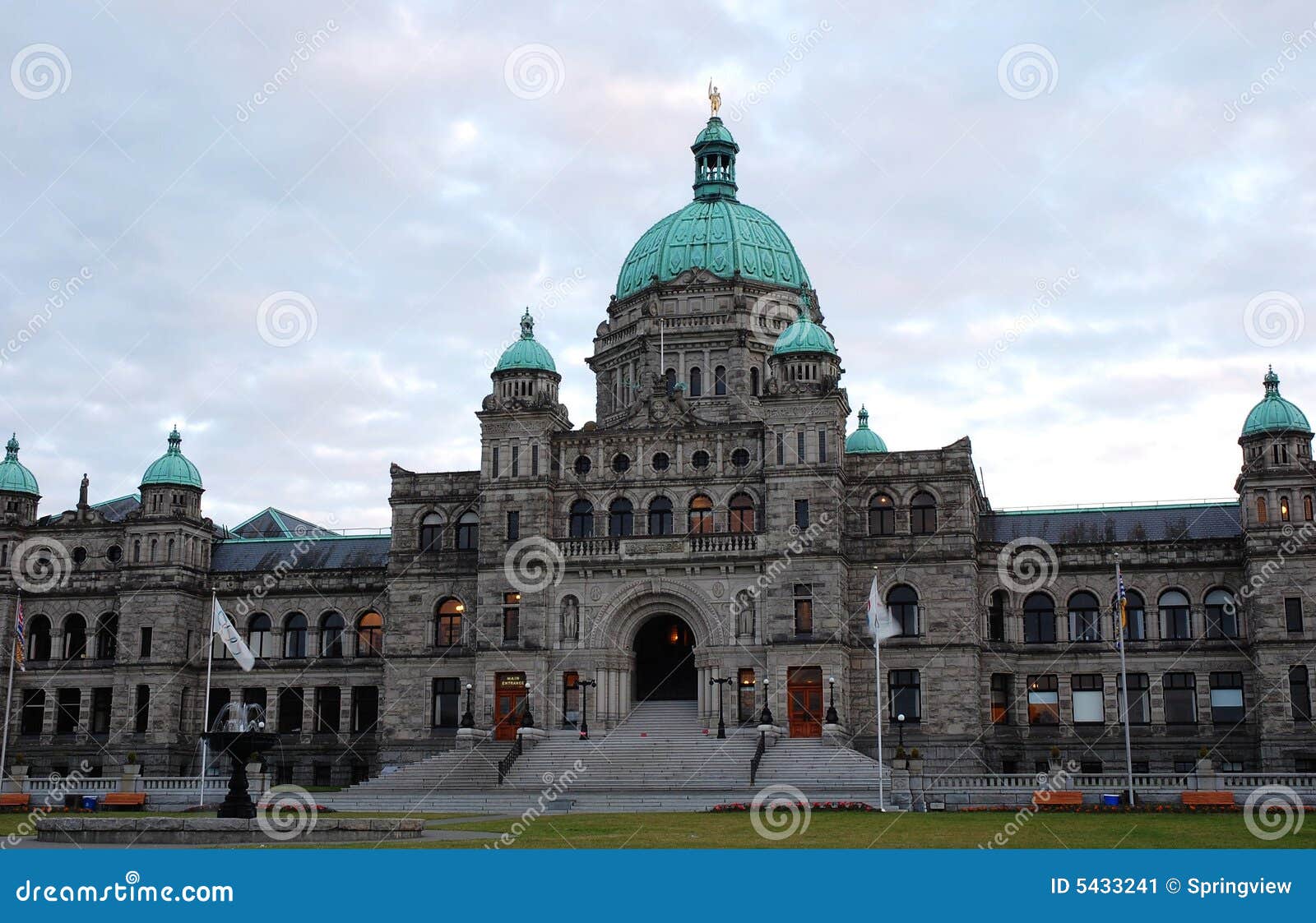 The Parliament Building In Victoria Picture. Image: 5433241