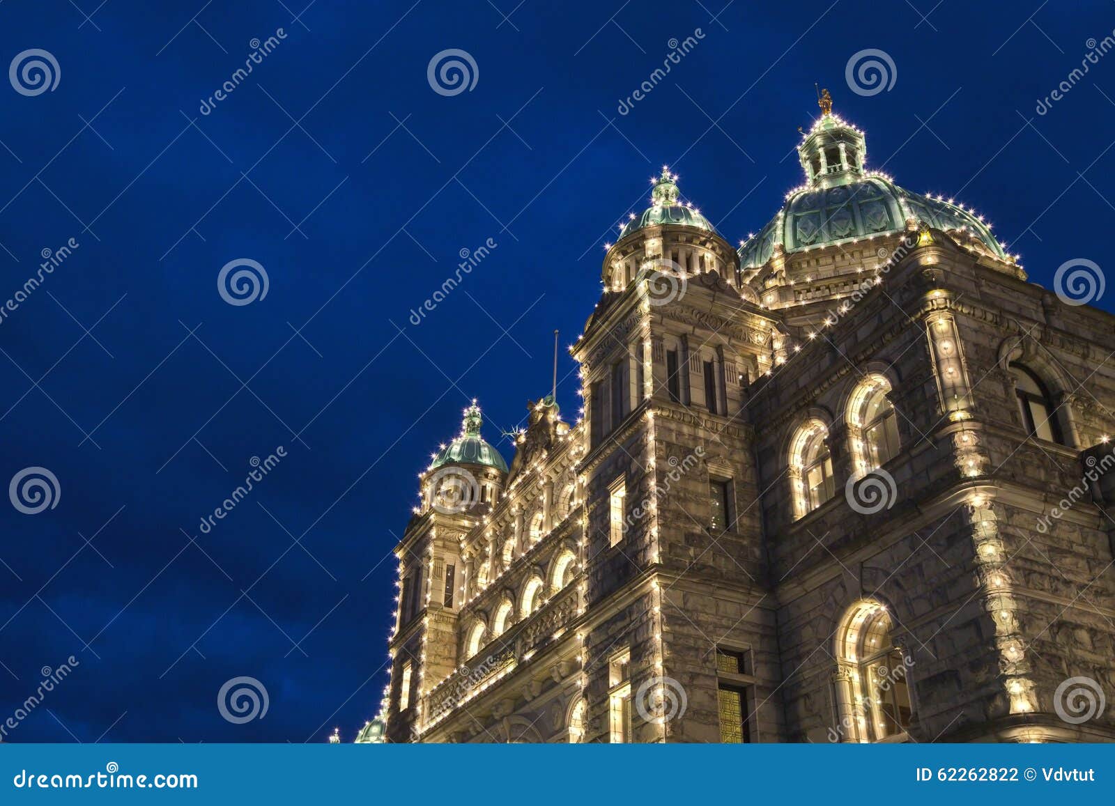 Parliament Building in Victoria, BC Stock Photo - Image of dome, people ...