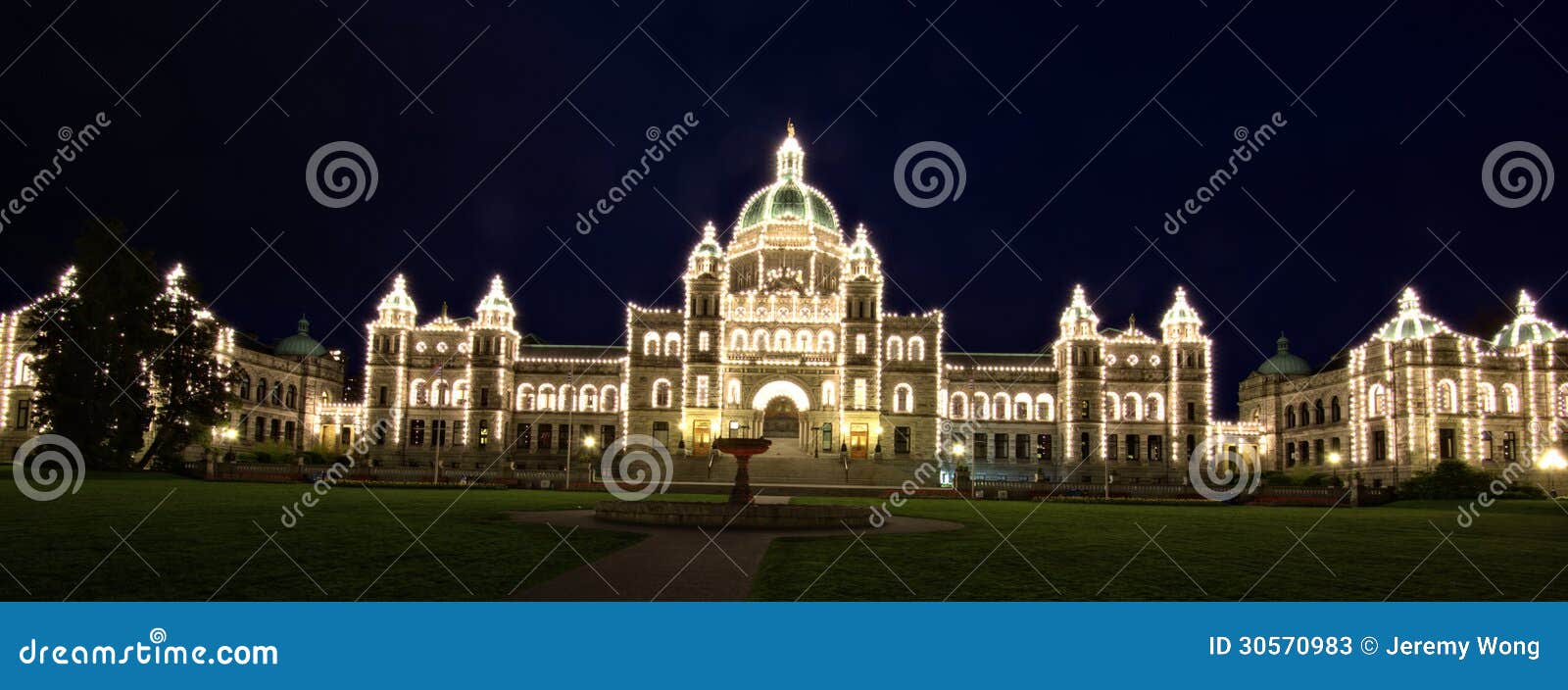 Parliament Building in Victoria BC Canada Stock Image - Image of ...