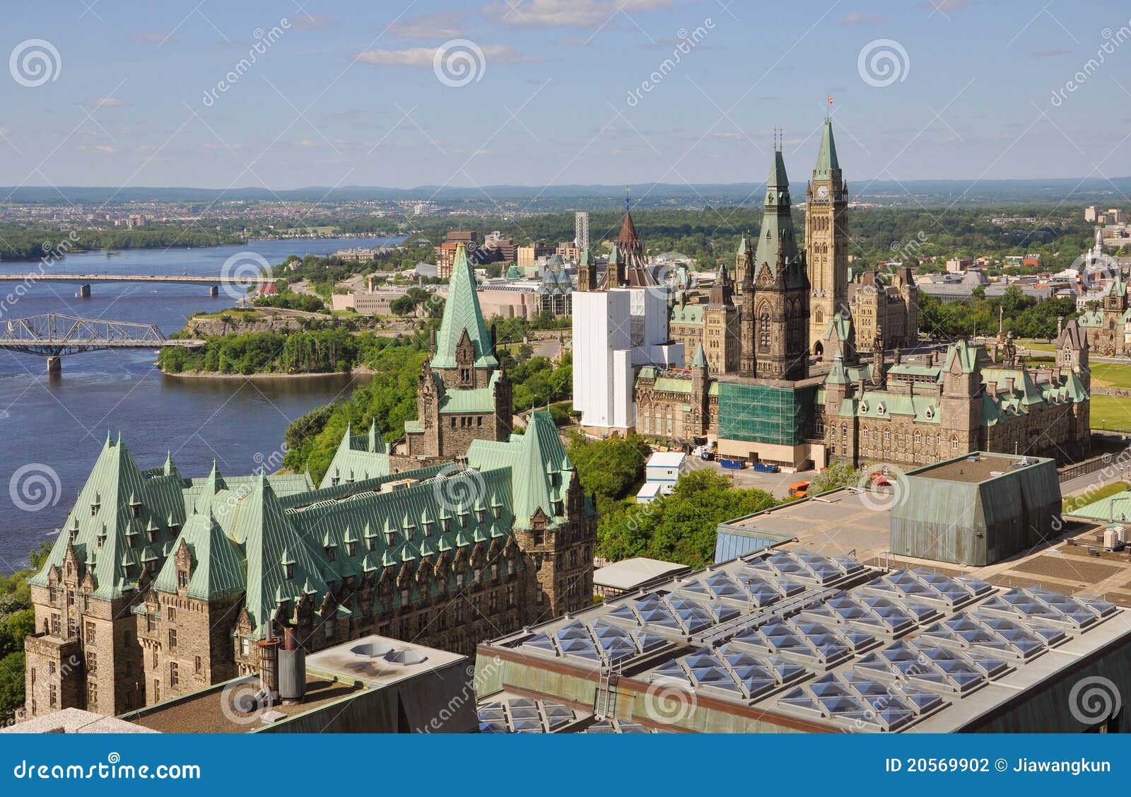 Parliament Buildings, Ottawa, Canada Stock Photo - Image of national ...