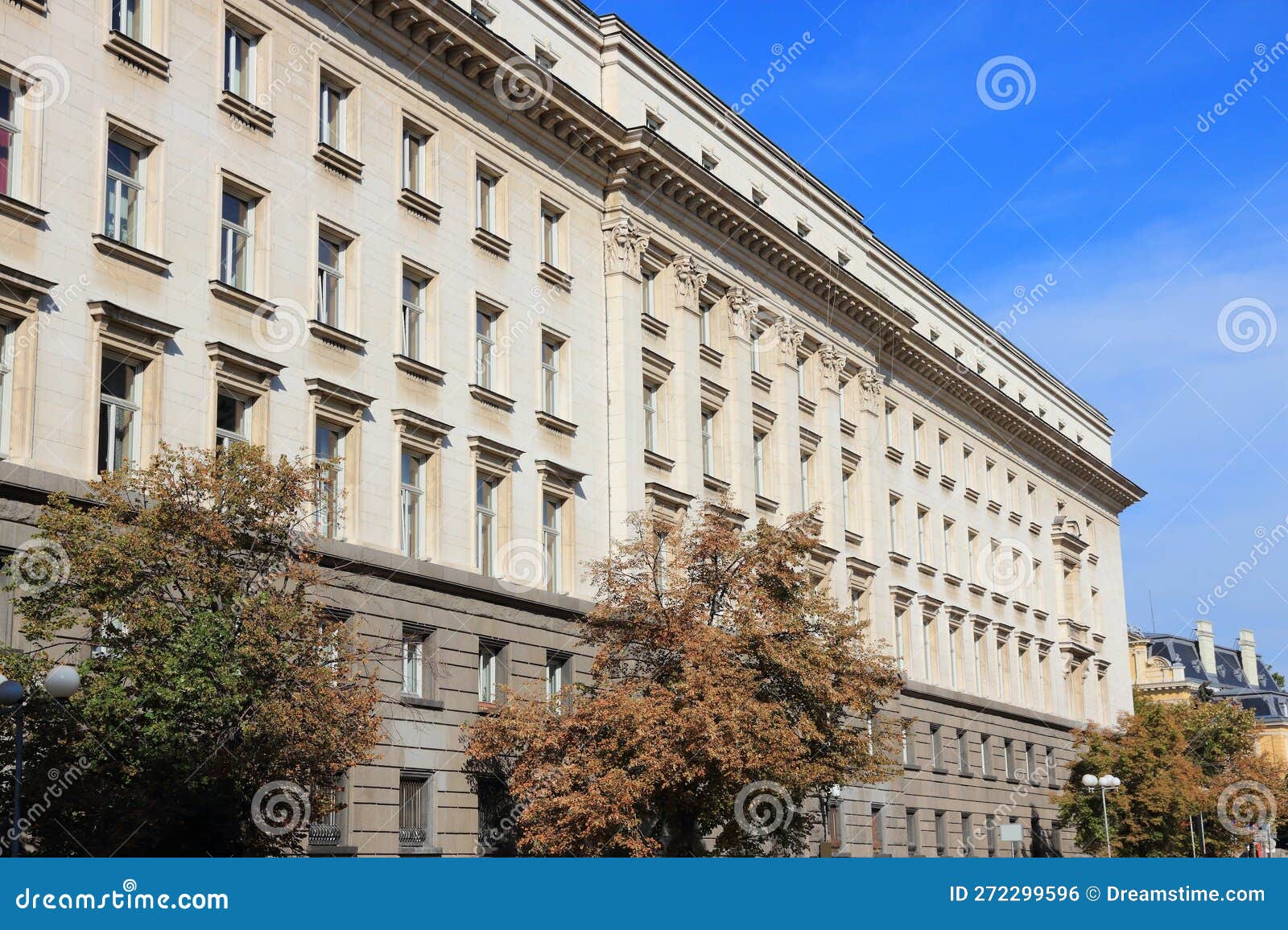 Parliament of Bulgaria in Sofia Stock Photo - Image of monument ...