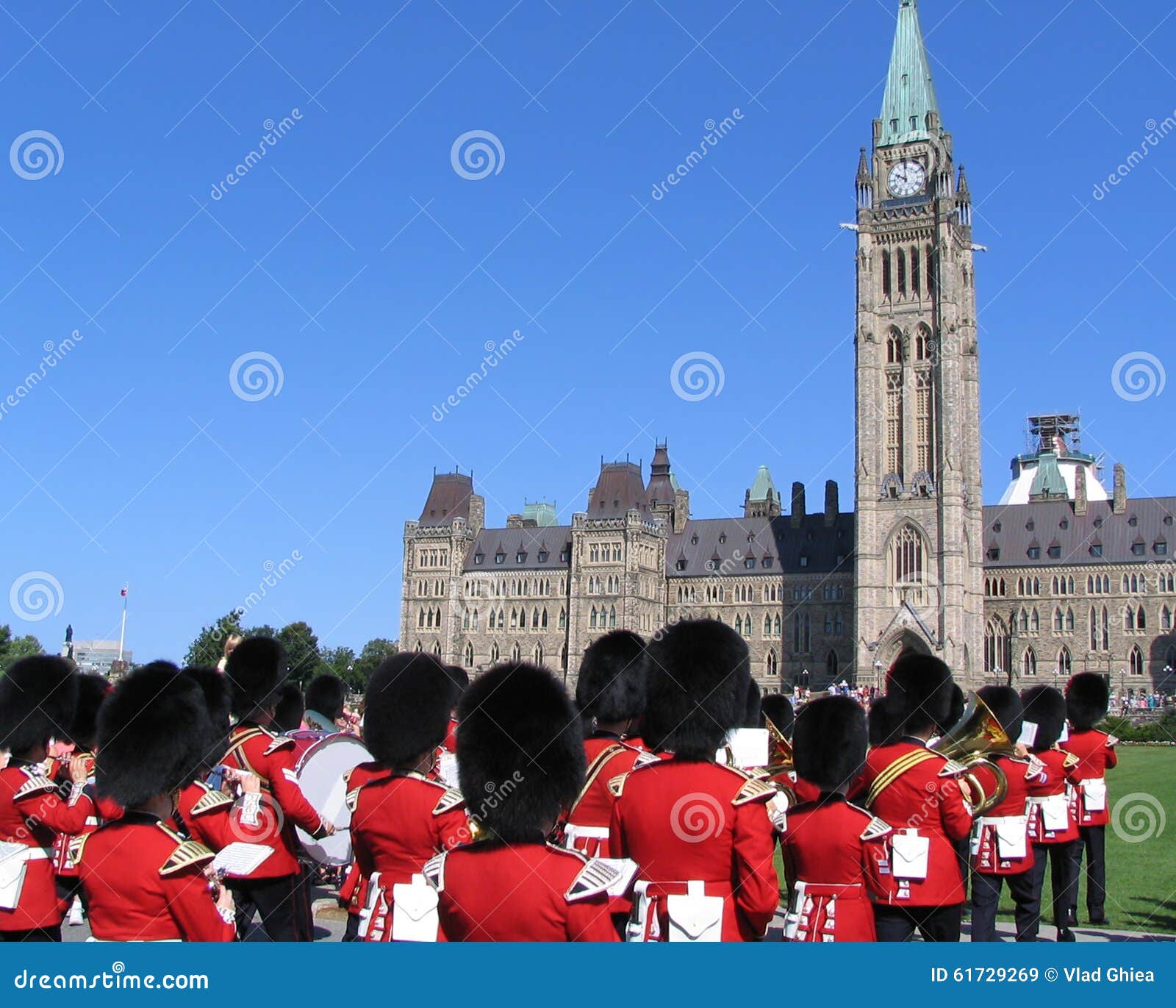Parliament of Canada, Honor Guard Editorial Stock Image - Image of ...