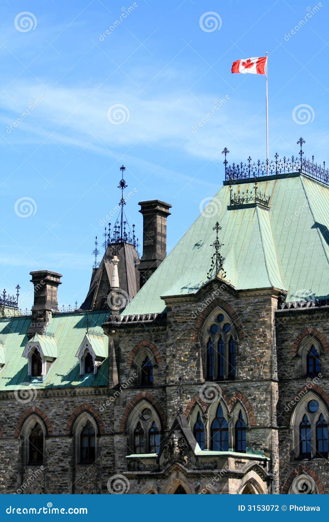Parliament - East Block stock photo. Image of ontario - 3153072